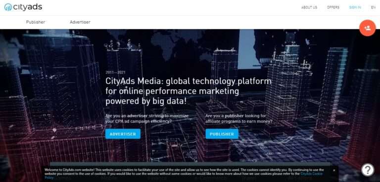 Cityads.com Advertising Review : Global Technology Platform for Online