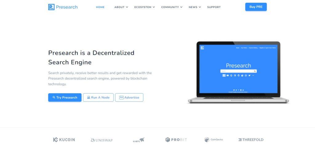 Presearch Ico Review: Presearch is a Decentralized Search Engine
