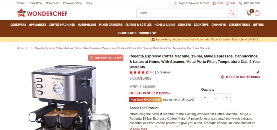 30 Best Coffee Maker Machines For Home In India