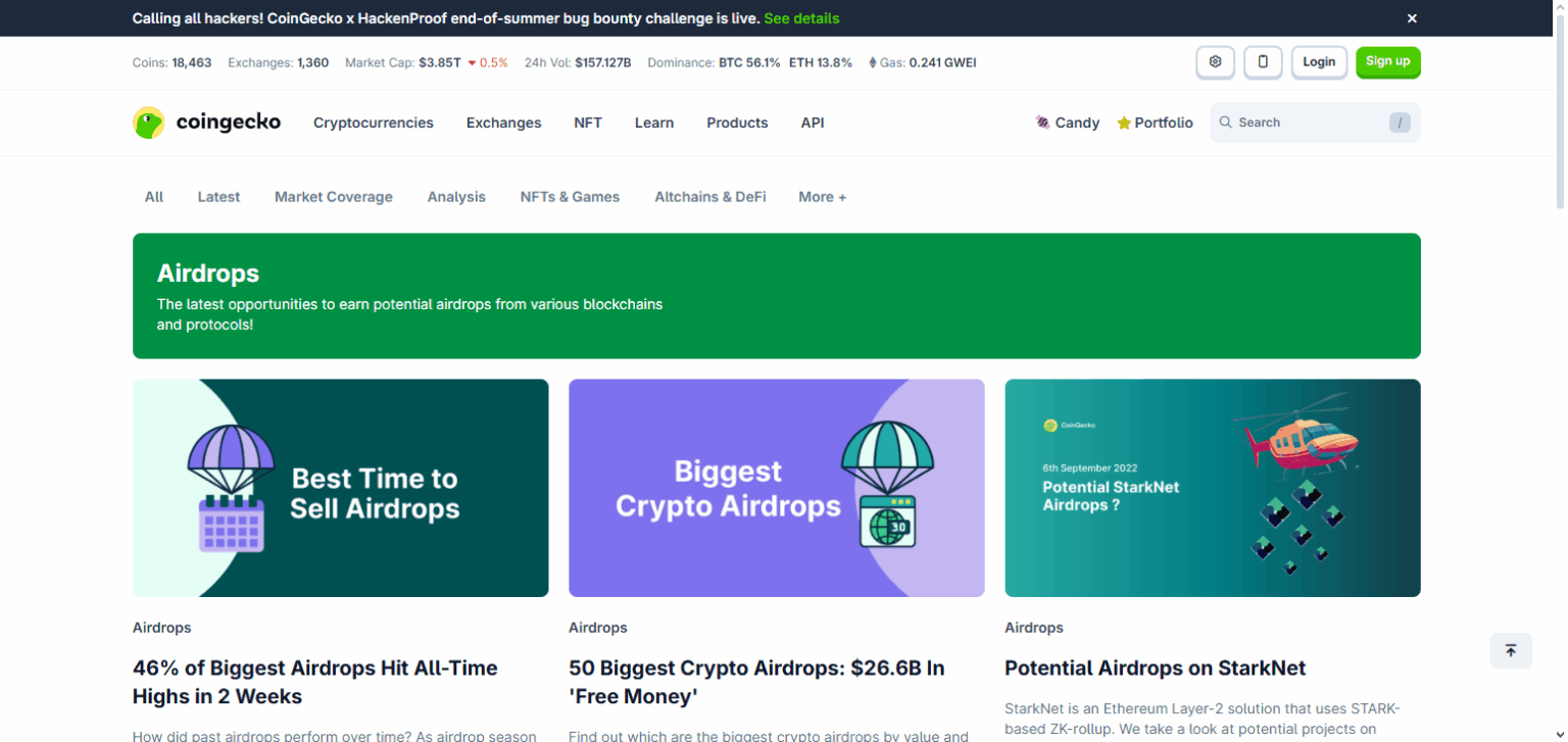 7 Best Airdrop Trackers for New Crypto Projects in 2025